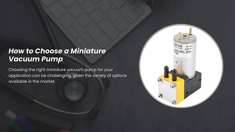 How to Choose a Miniature Vacuum Pump? 2025 Guide - Maisi