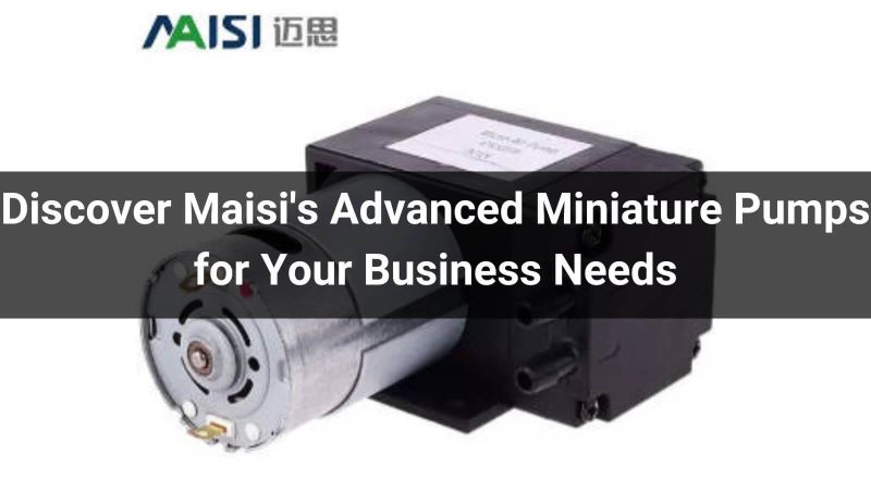 Discover Maisi's Advanced Miniature Pumps for Your Business Needs - Maisi