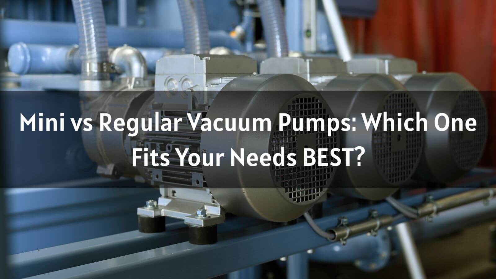 Mini vs Regular Vacuum Pumps: Which One Fits Your Needs BEST? - Maisi